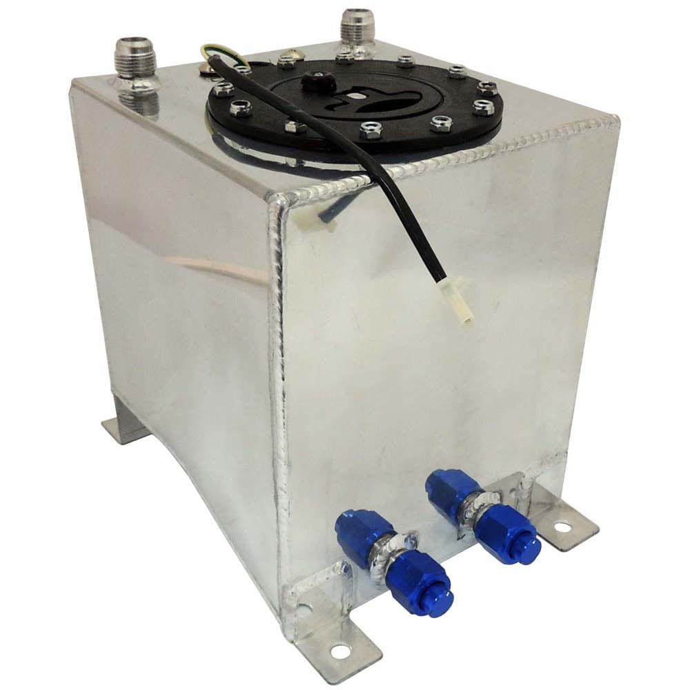 Tanque de combustível (surge tank) em alumínio 10L com boia elétrica ...